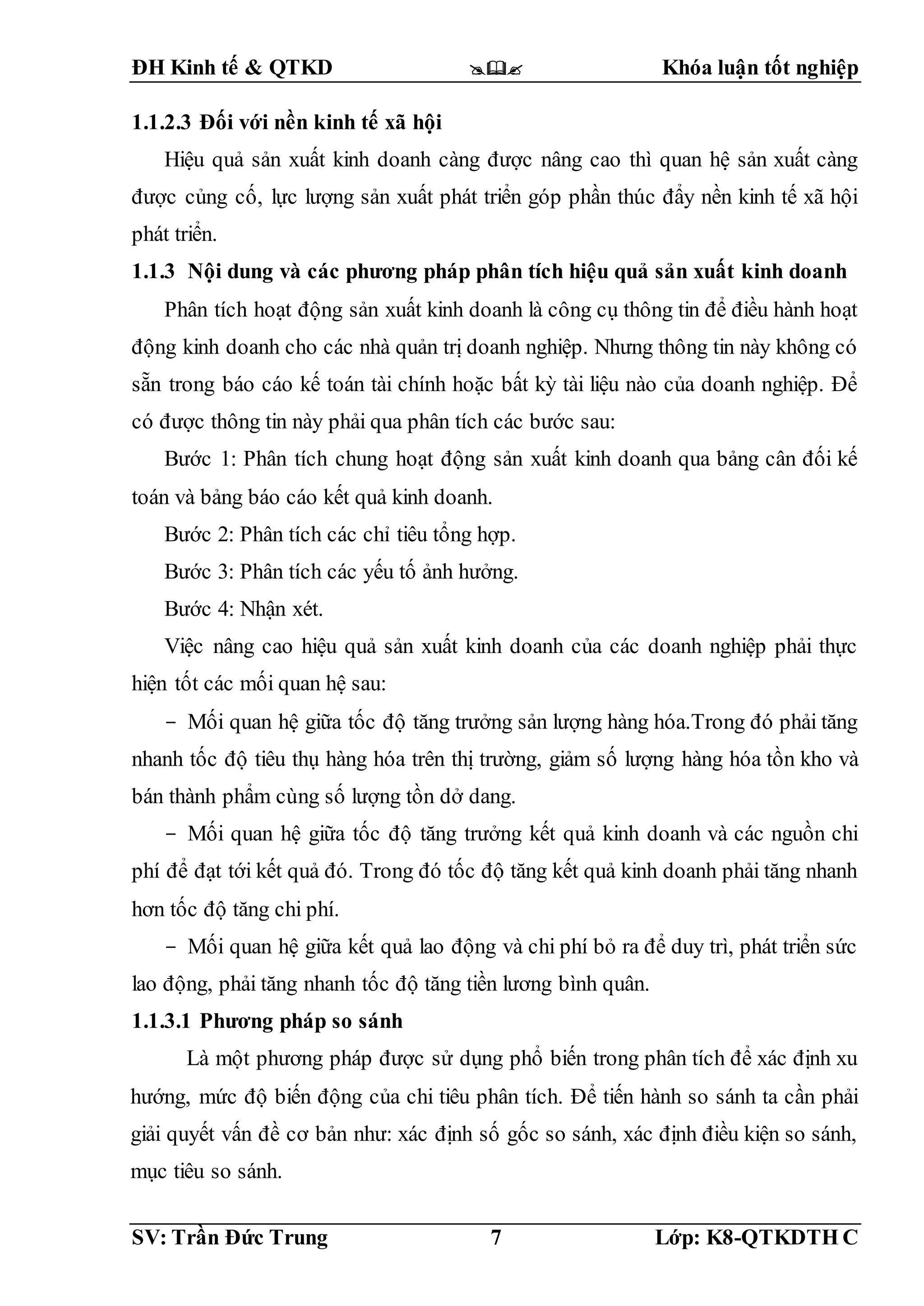 Khóa luận nâng cao hiệu quả hoạt động sản xuất kinh doanh xi măng quán triều VVMI | DOCX