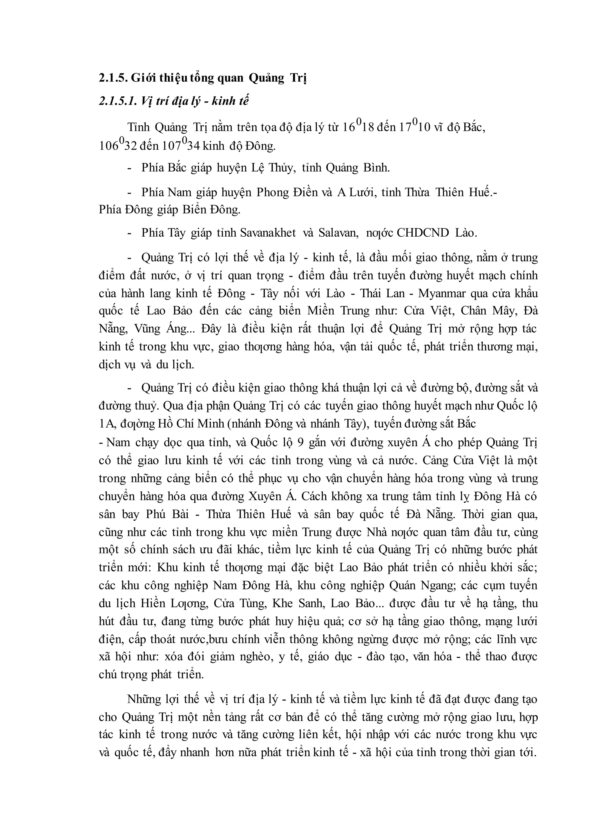 Khóa Luận Tốt Nghiệp Xây Dựng Chương Trình Du Lịch Đà Nẵng - Quảng Trị | DOCX