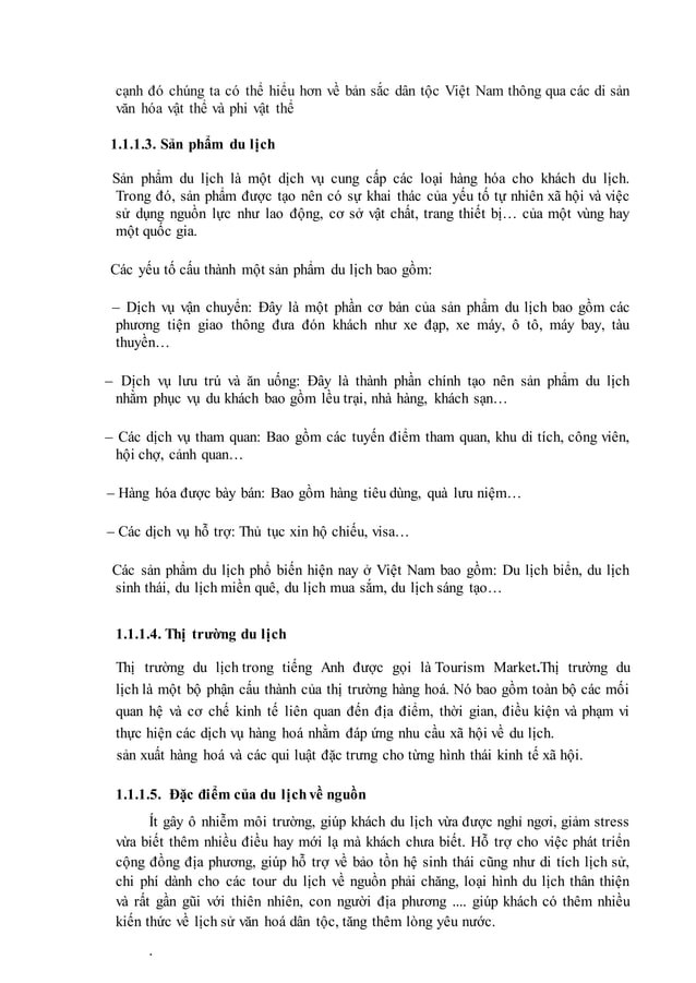 Khóa Luận Tốt Nghiệp Xây Dựng Chương Trình Du Lịch Đà Nẵng - Quảng Trị | DOCX