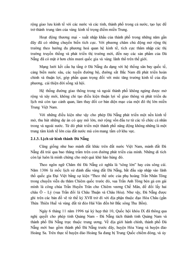 Khóa Luận Tốt Nghiệp Xây Dựng Chương Trình Du Lịch Đà Nẵng - Quảng Trị | DOCX