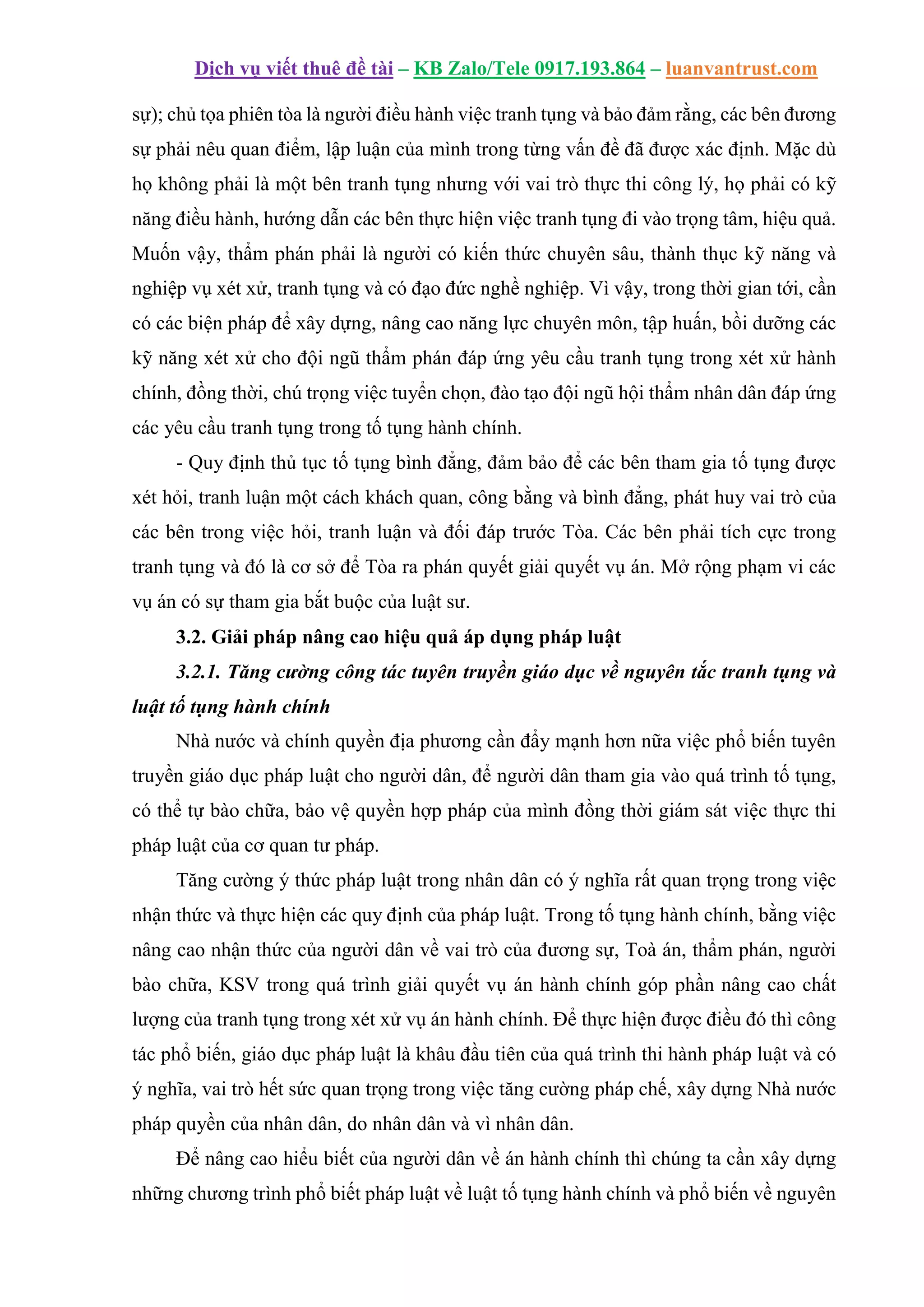 Khóa Luận Tố Tụng Hành Chính Nguyên Tắc Tranh Tụng.docx