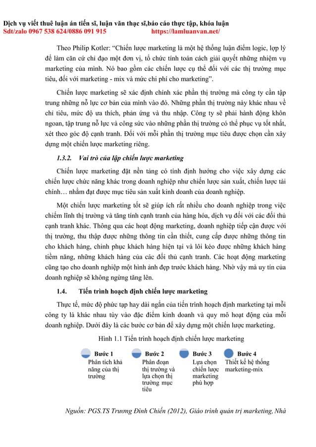 Đề tài luận văn 2024 Xây dựng chiến lược Marketing cho sản phẩm bánh mì Staff của công ty cổ ...