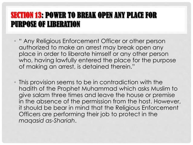 Khalwat raid return presentation | PPTX | Crime & Harmful Acts to ...