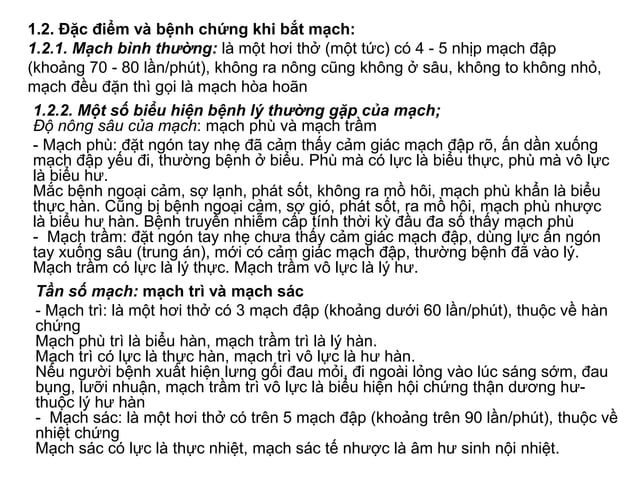 Kham yhct. tong hop | PPTX