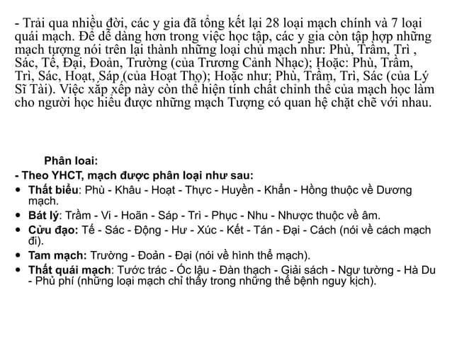 Kham yhct. tong hop | PPTX