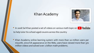 Khan Academy Analytics | PPTX