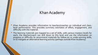 Khan Academy Analytics | PPTX