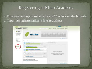 Khan academy introduction | PPTX