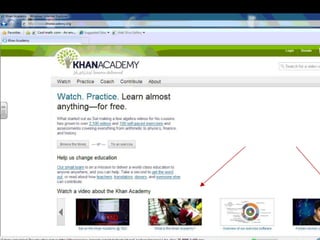 Khan academy powerpoint | PPTX