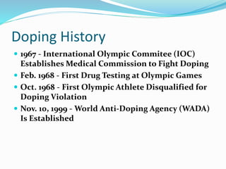 Doping in sports | PPT