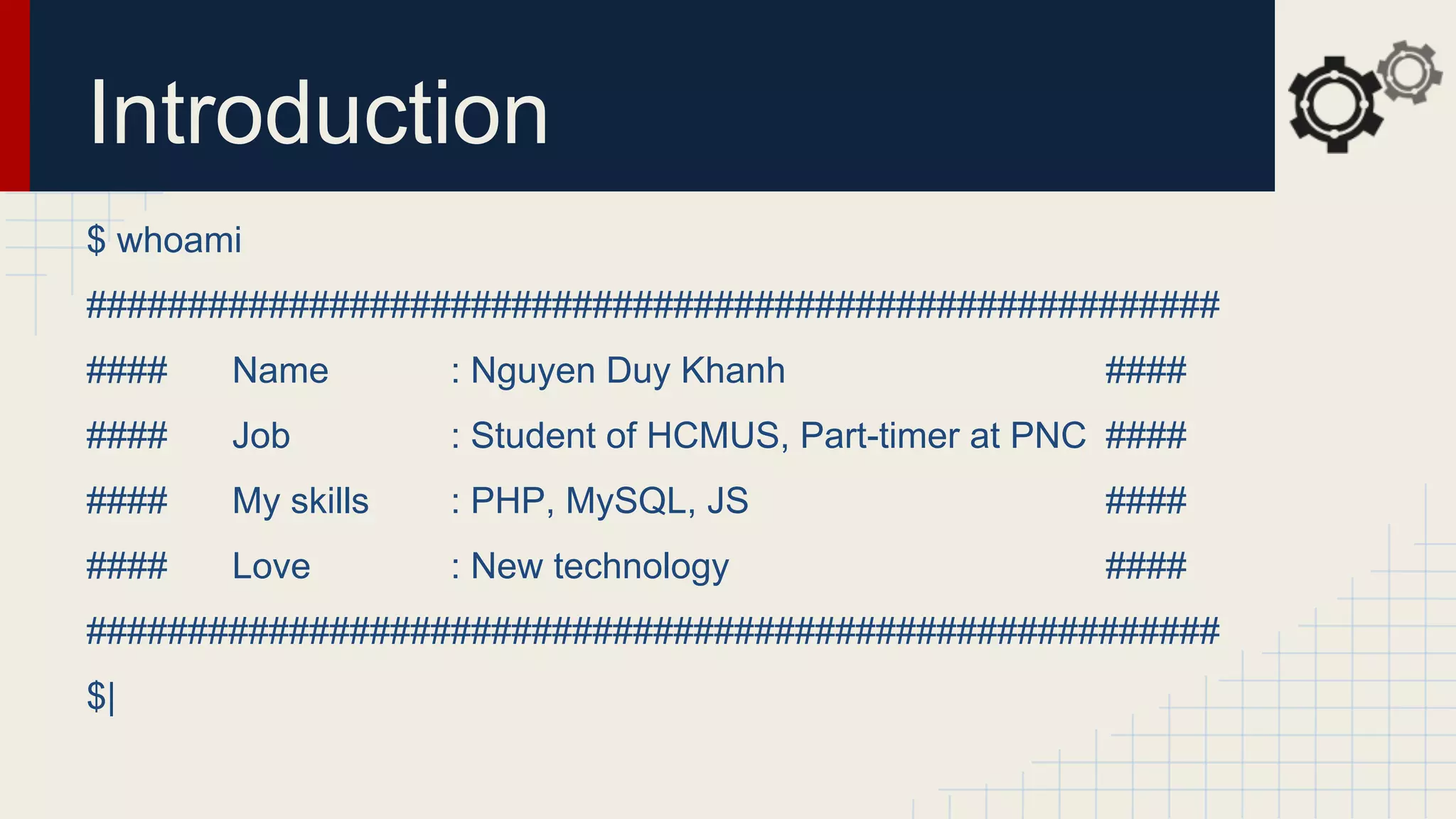 Khanh-Nguyen - Gearman - distributed process solution | PPT