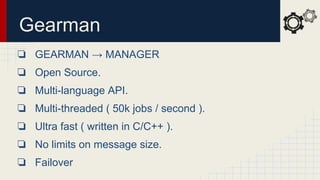 Khanh-Nguyen - Gearman - distributed process solution | PPT