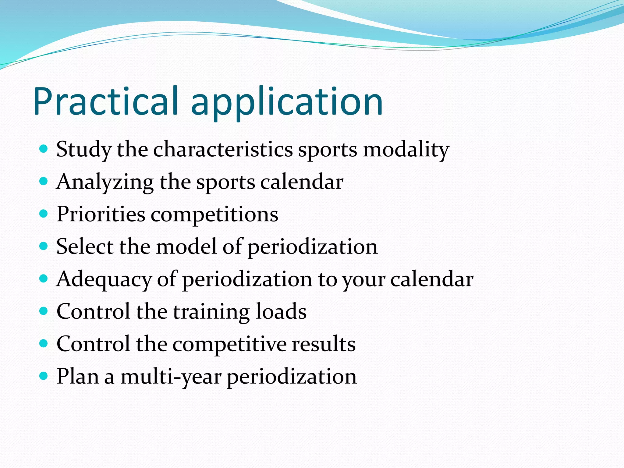 periodization in sports training | PPTX