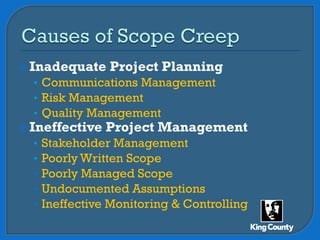 Khan Project Scope Creep Presentationin Pdf | PPT