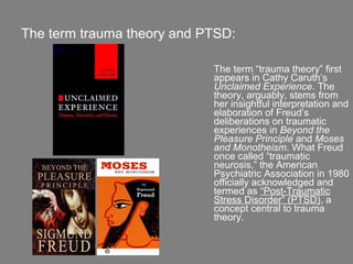 Trauma Theory and Its Implications in Humanities and Social Sciences | PPT