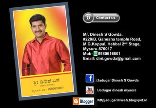 K harish gowda | PPTX