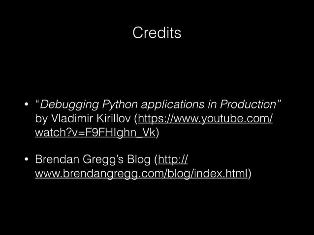 Debugging of (C)Python applications | PDF | Operating Systems | Computer Software and Applications