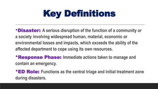 An example of a Hospital Disaster & Emergency Management Plan and A&E ...