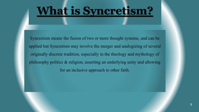 Syncretism | PPTX