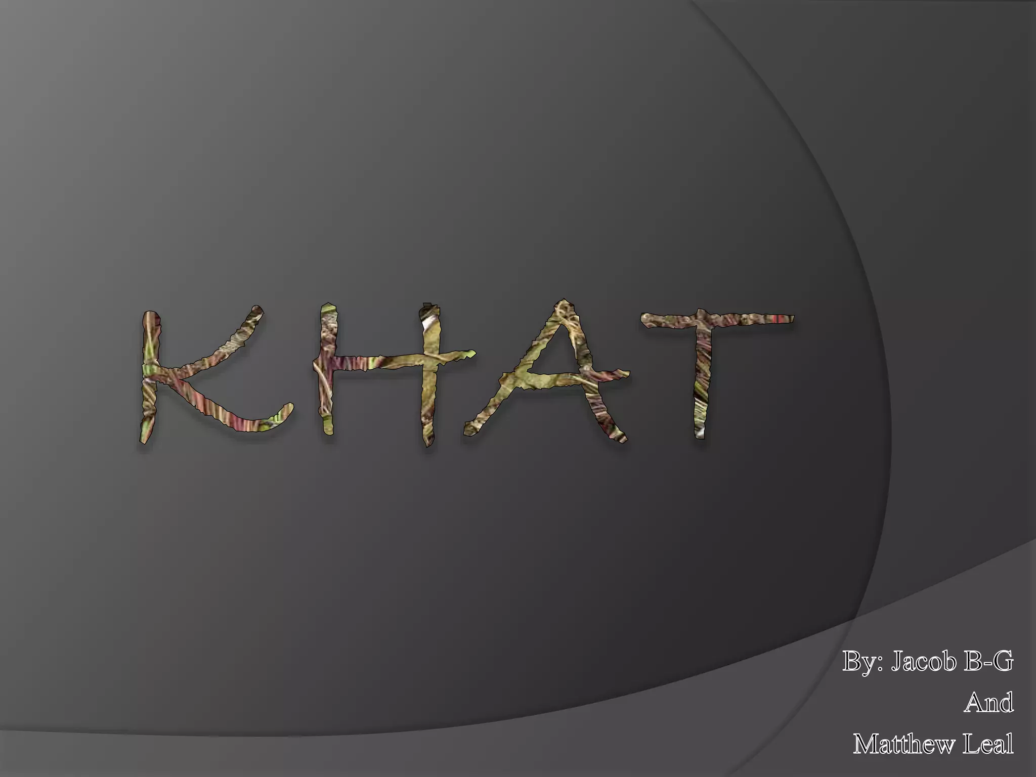 Khat by jacob b g and matthew leal | PPTX