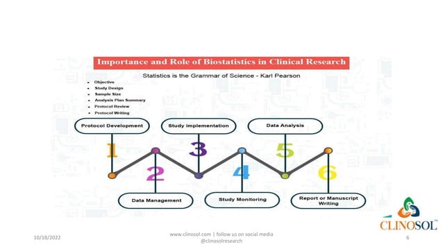 Role of Biostatistics in Clinical Trials | PPTX | Educational ...
