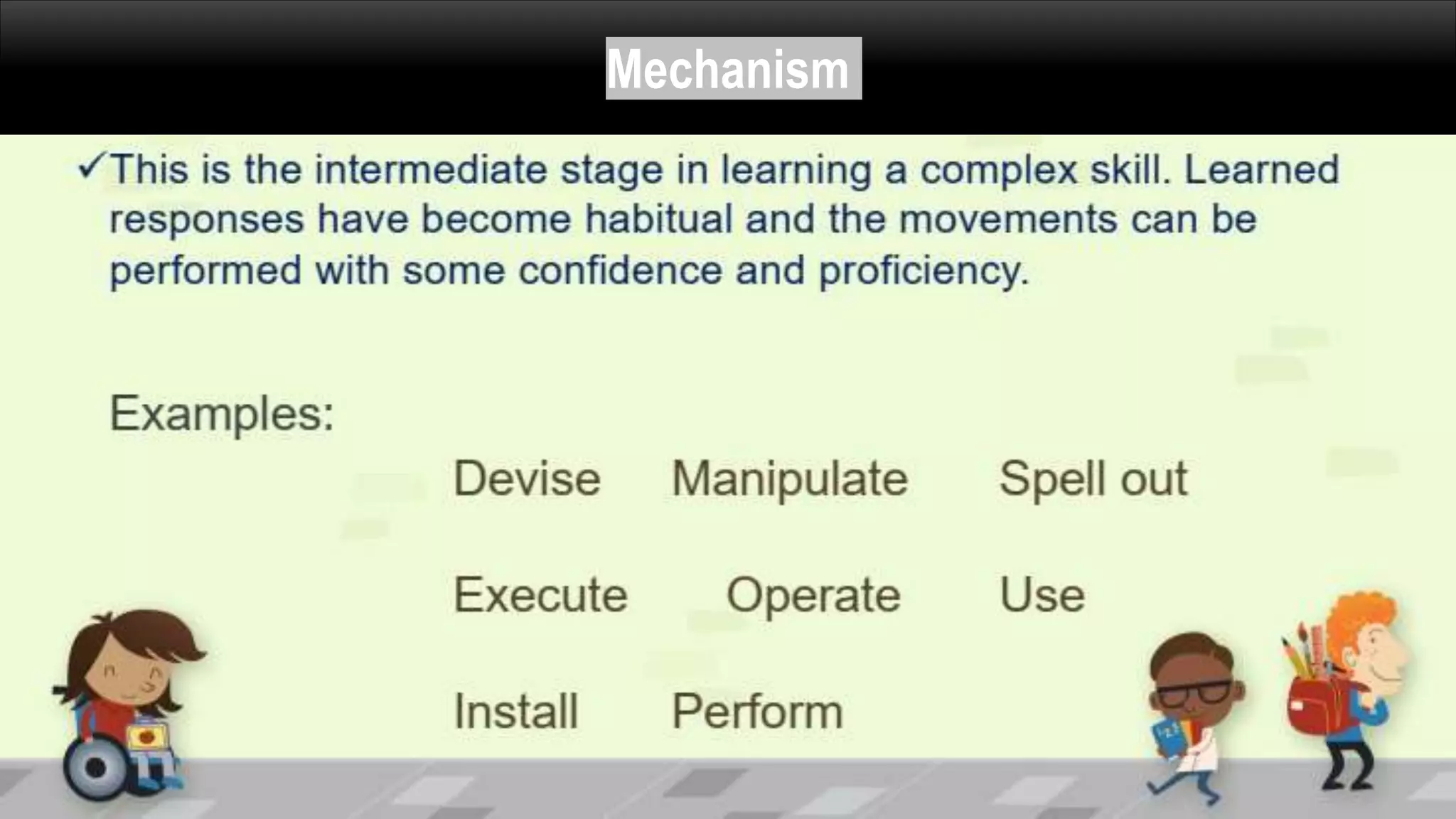 Psychomotor domain objectives | PPTX