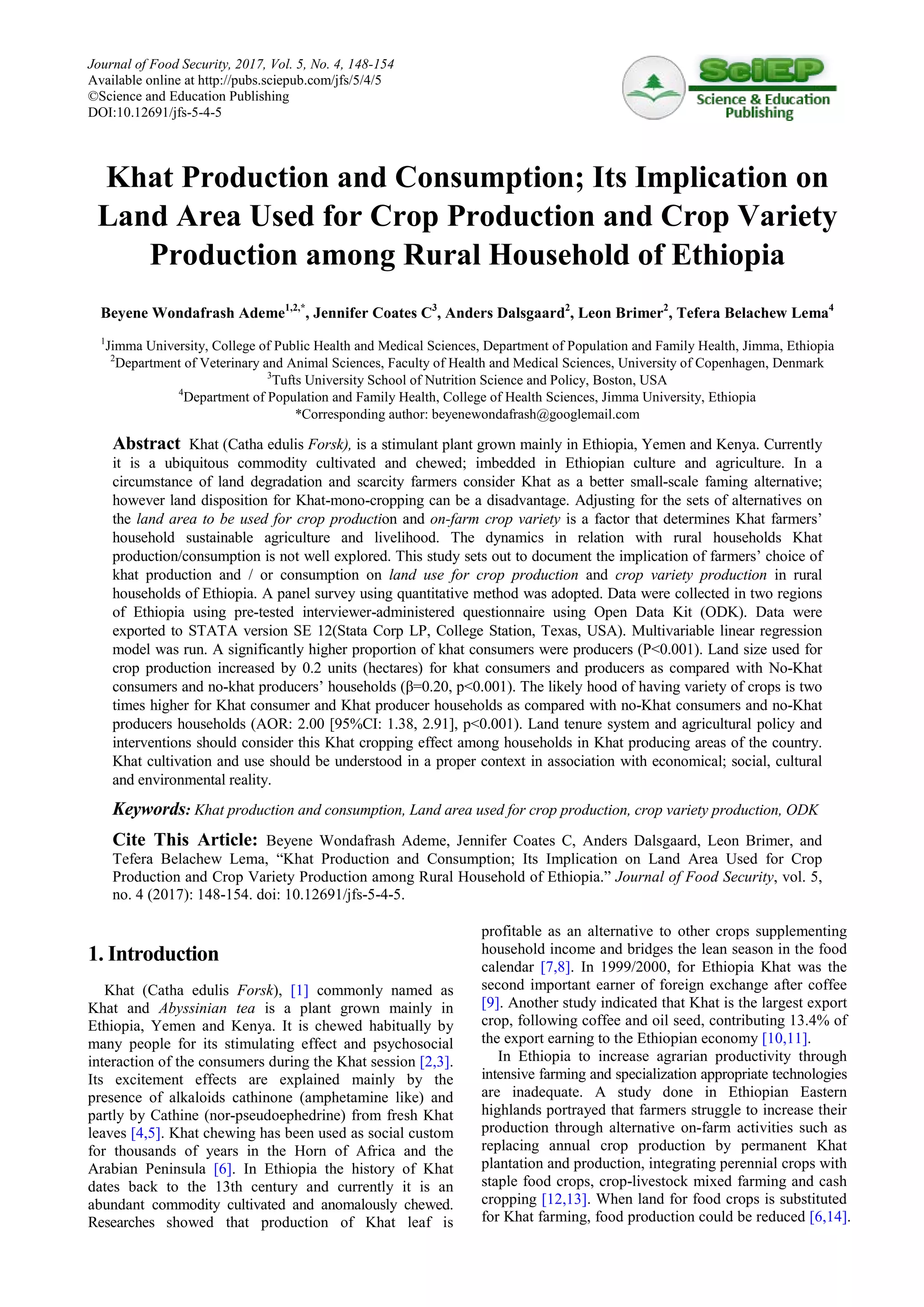 Khat Production and Consumption; Its Implication on.pdf