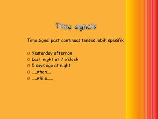 present continou tenses | PPTX