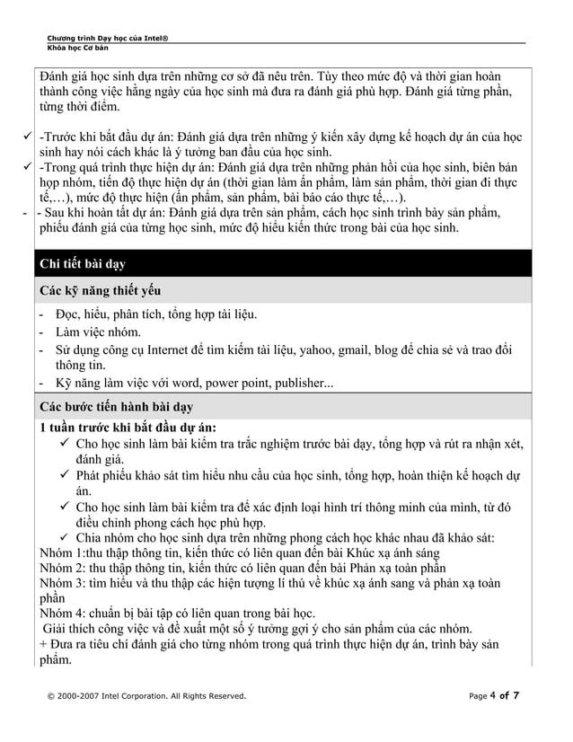 KHBD be cong anh sang | PDF