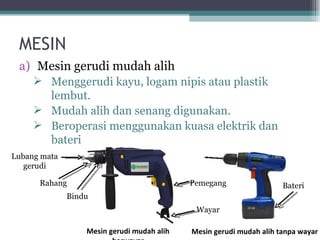 Khb Ting 1 Bab 2 RBT alat tangan & mesin | PPT