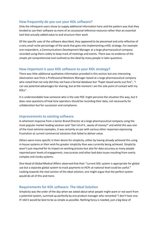 KOL Software Survey Report | PDF | Shareware and Freeware | Computer ...