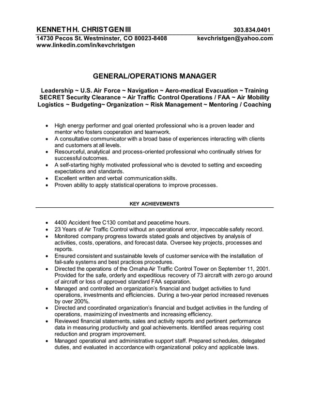 KHC Resume | PDF