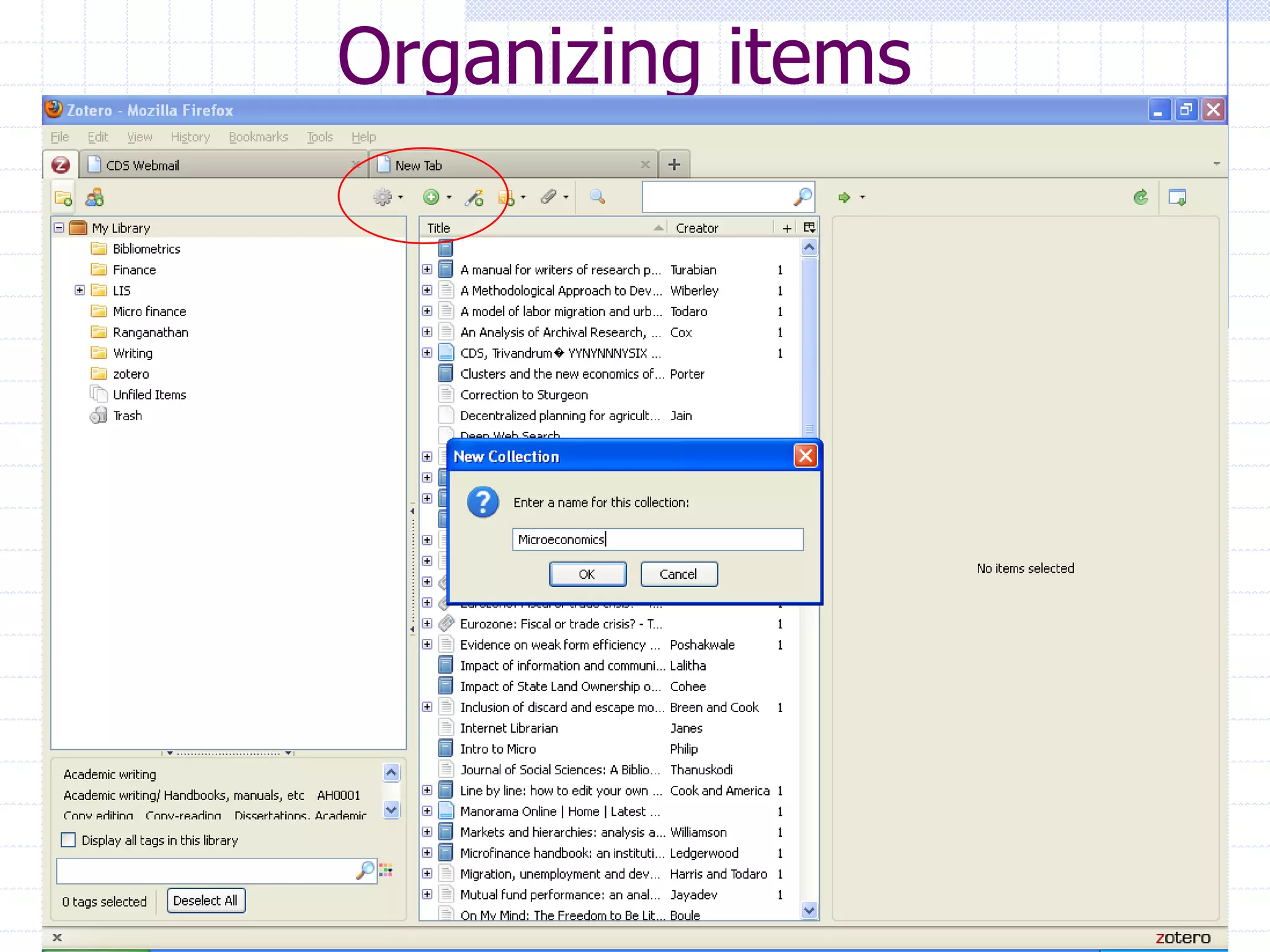 Reference Management Software: An Introduction to Zotero and Mendeley | PDF