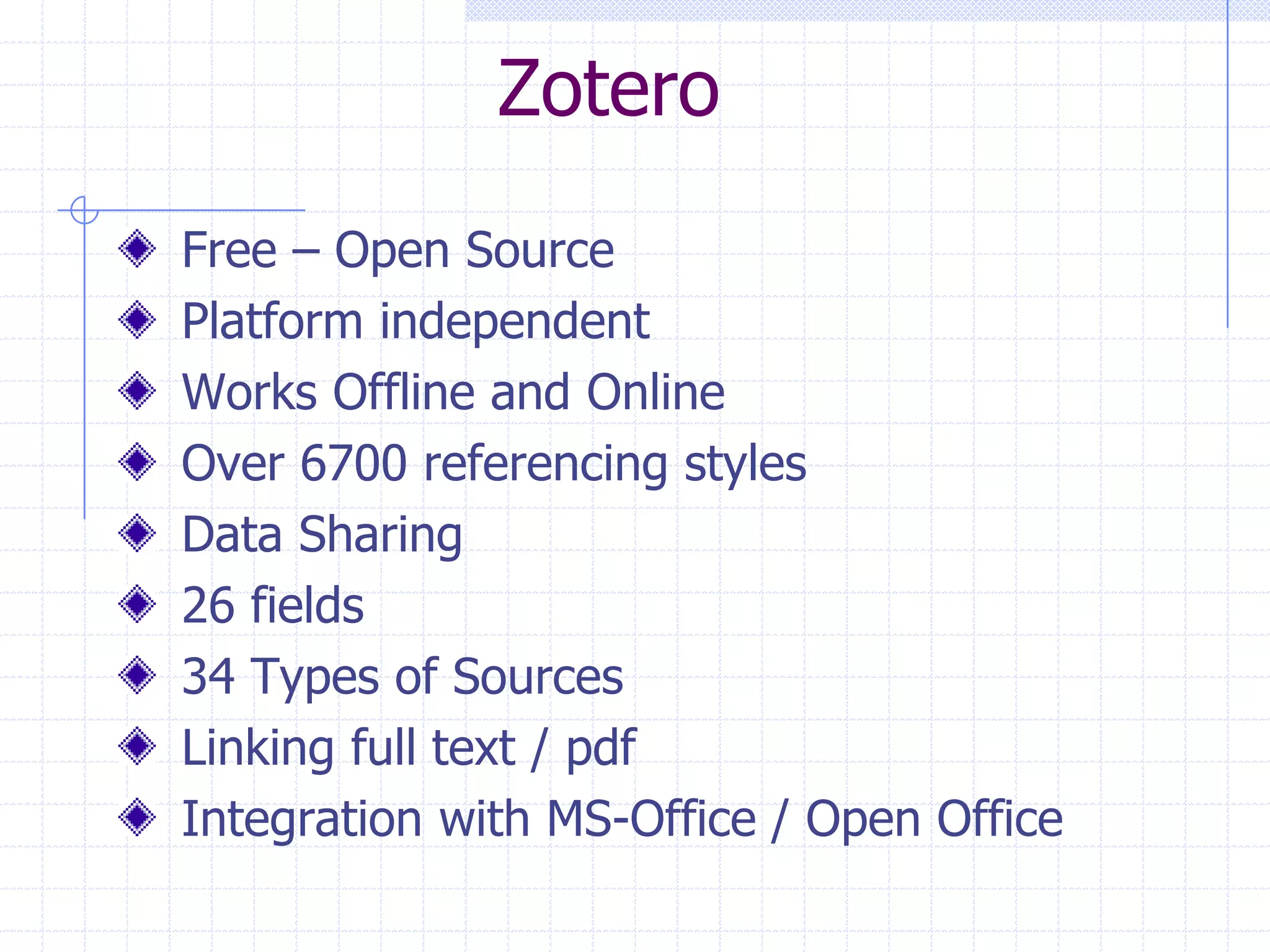 Reference Management Software: An Introduction to Zotero and Mendeley | PDF