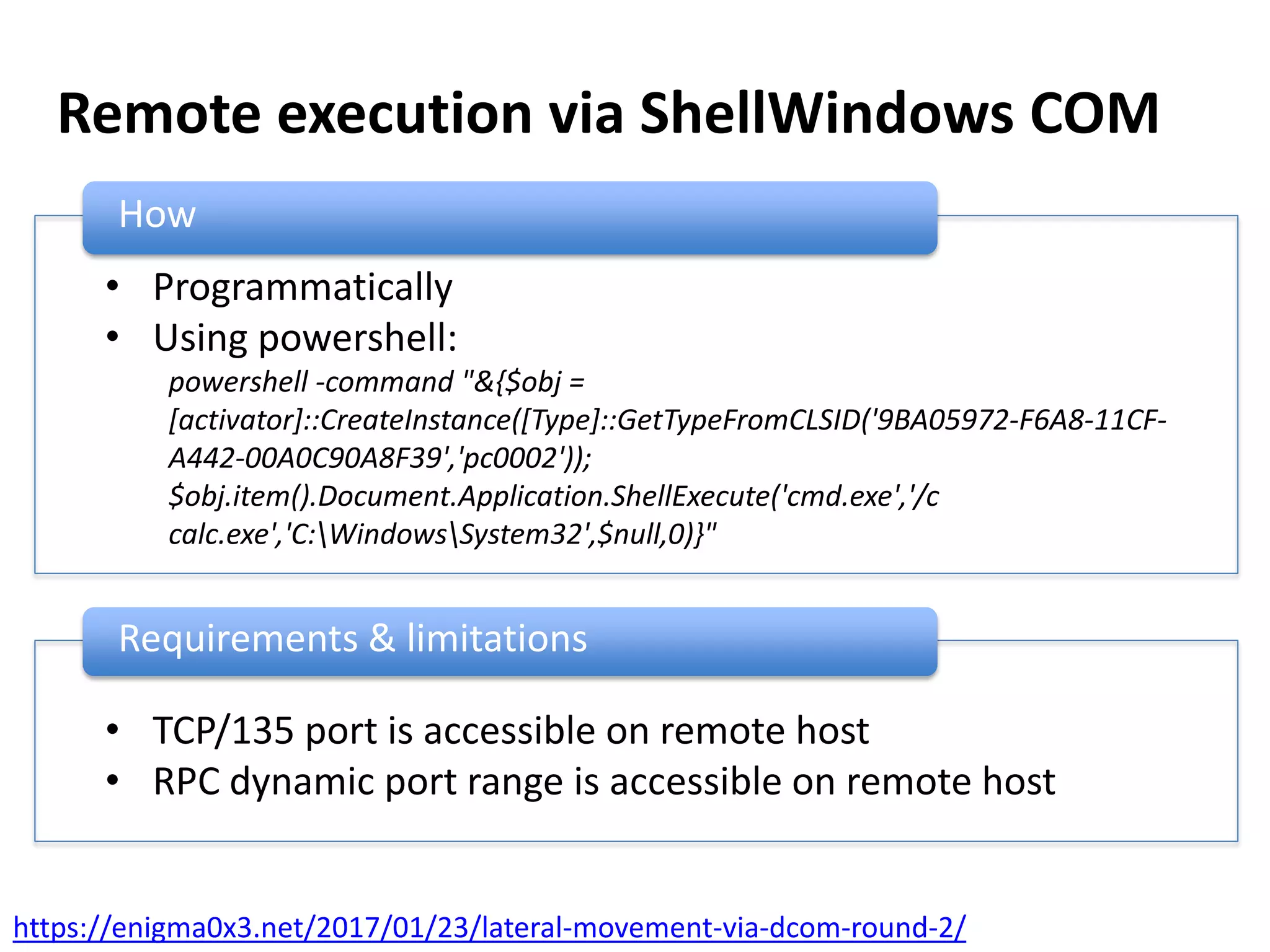Hunting Lateral Movement in Windows Infrastructure | PDF