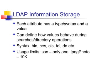 LDAP | PPT