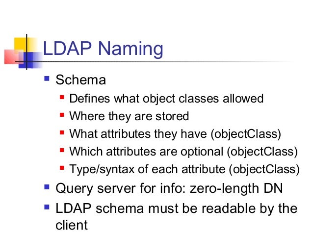 Ldap