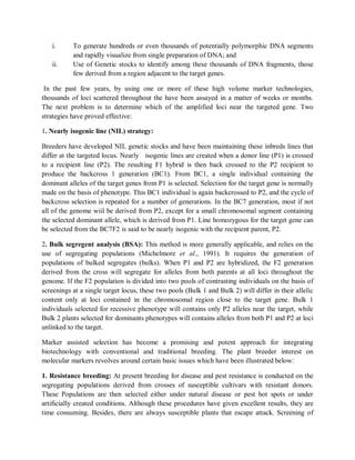Advance Plant Breeding Techniques | PDF