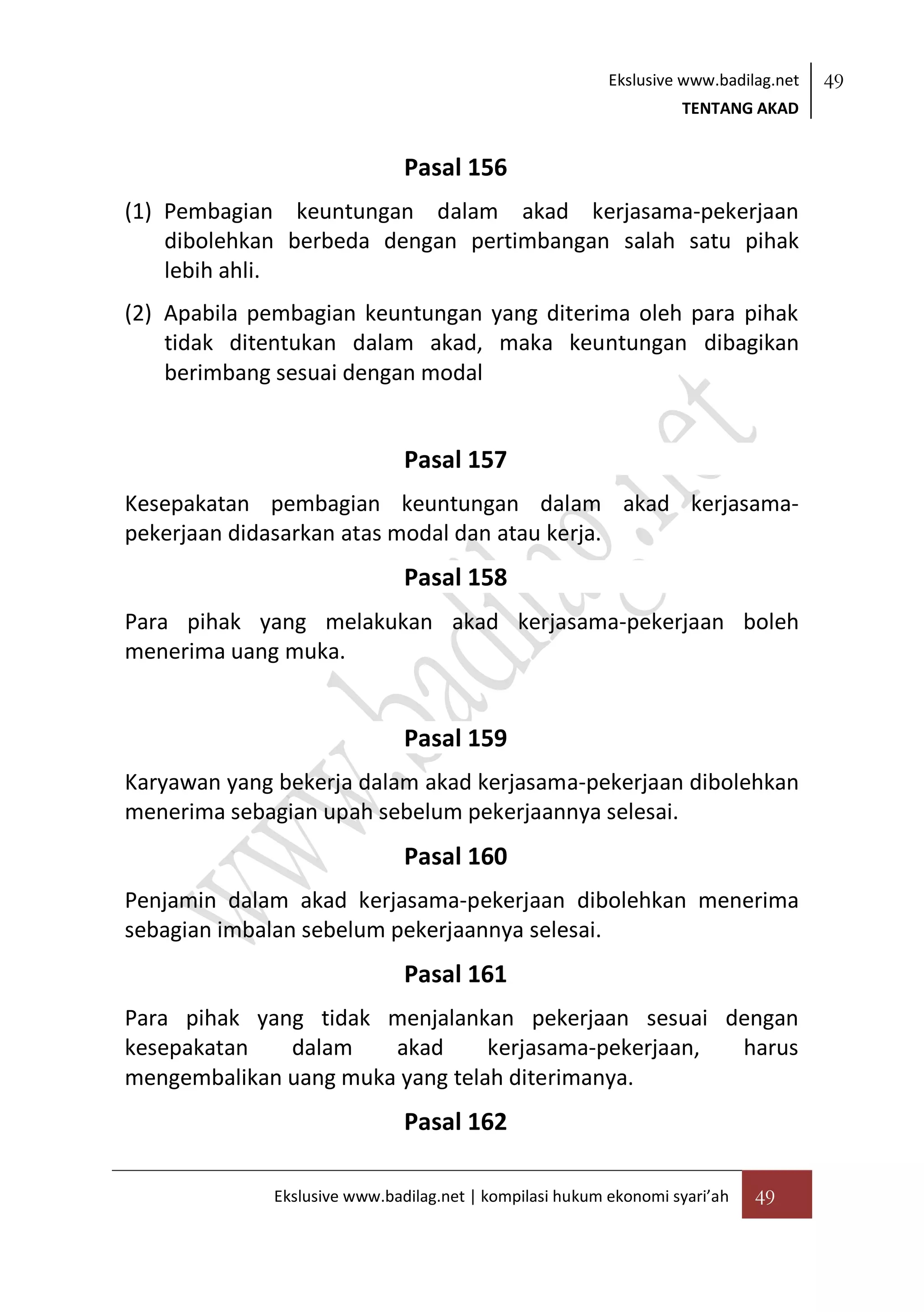 Kompilasi Hukum Ekonomi Syariah | PDF