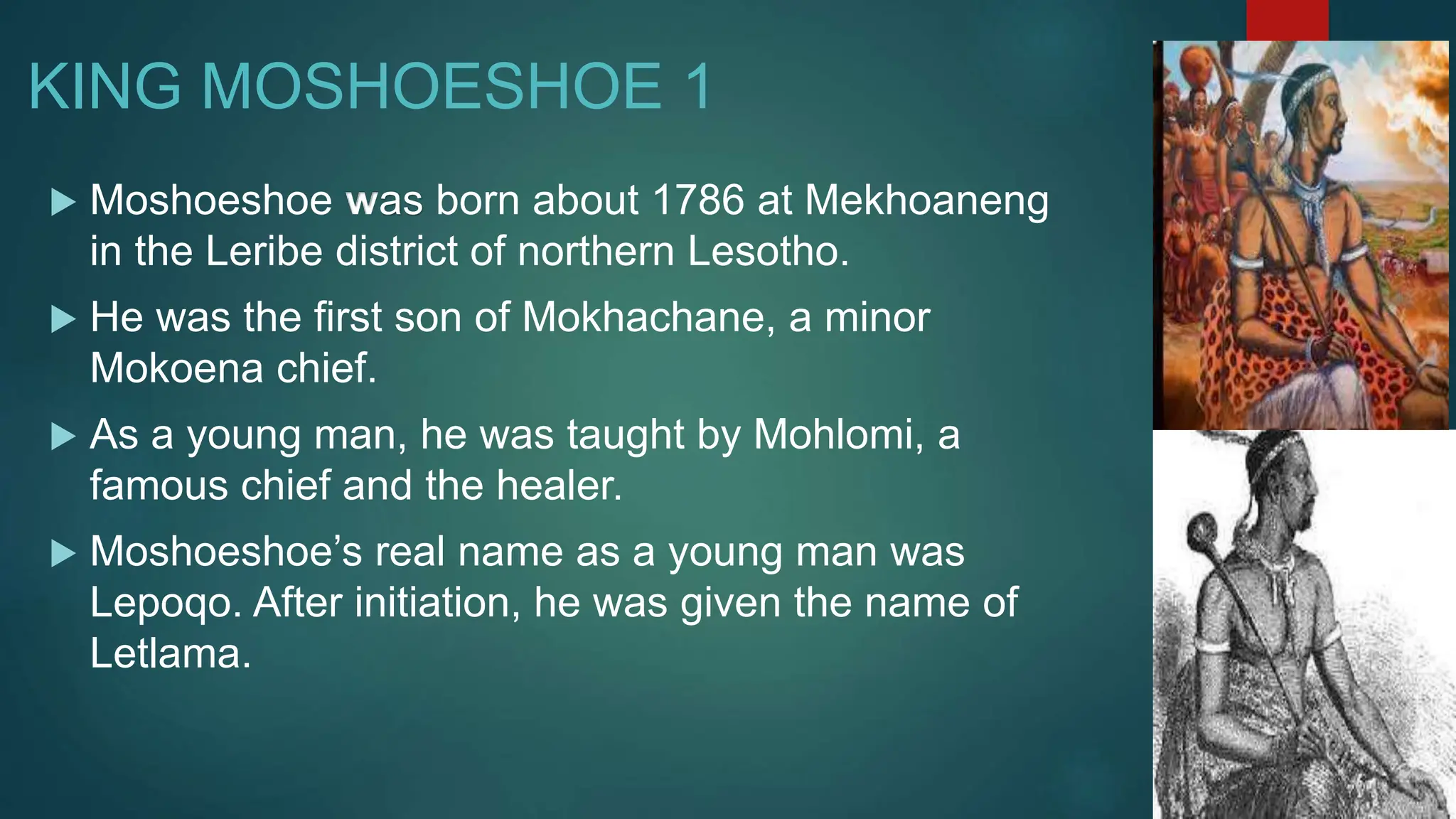 Petite history of Lesotho By Neo Khethang | PPTX