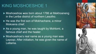 Petite history of Lesotho By Neo Khethang | PPTX | Africa Travel ...