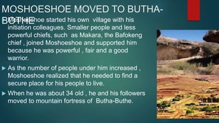 Petite history of Lesotho By Neo Khethang | PPTX