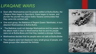Petite history of Lesotho By Neo Khethang | PPTX