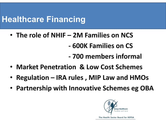 Khf presentation to dphk | PPTX | Healthcare Industry | Industries