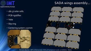 Innovative Solar Array Drive Assembly for CubeSat Satellite | PDF