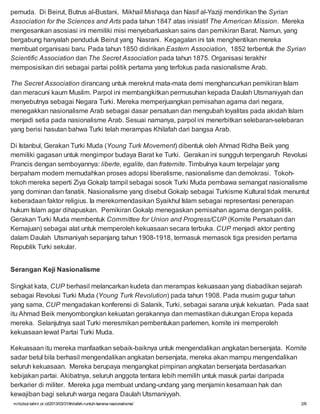 Khilafah runtuh karena nasionalisme | PDF