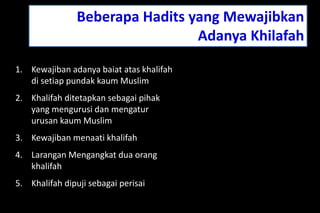 Khilafah sistem pemerintahan terbaik | PPTX