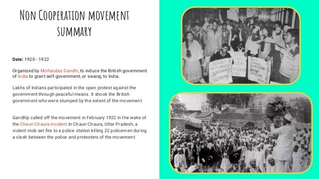 Khilafat and non cooperation movement | PPTX