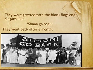 Khilafat Movement And Simon Commission | PPT