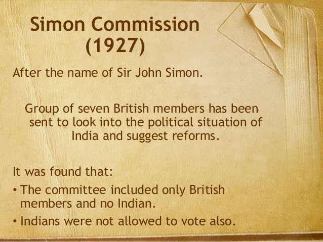 Khilafat Movement And Simon Commission
